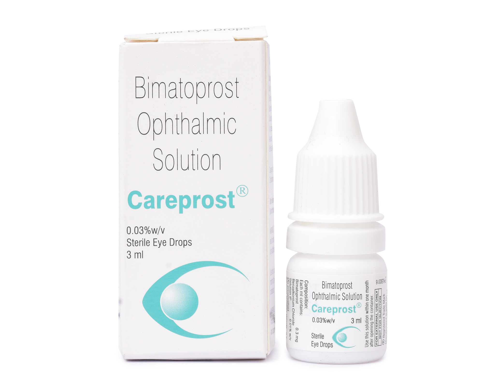 Buy Careprost 3 ml Eyelash Serum with Bimatoprost Ophthalmic Solution ...